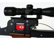 Swiss Crossbow Makers Twinbow II Sixpack Riser - ARROW IN APPLE